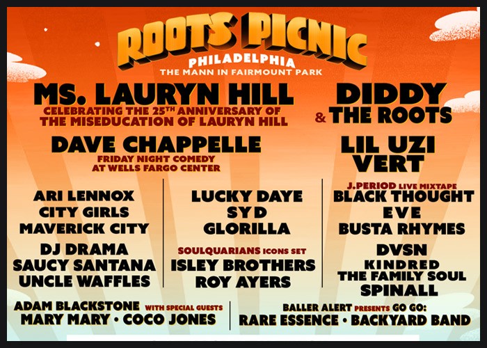 Roots Picnic 2023 To Feature Lauryn Hill, Diddy & More – KIMN-FM Roots Picnic 2023 To Feature Lauryn Hill, Diddy & More – KIMN-FM